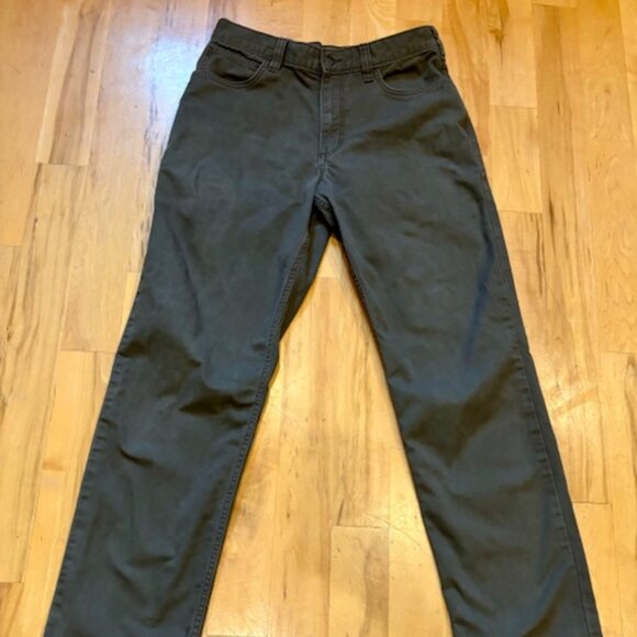 Carhartt | Pants | Carhartt Mens Relaxed Fit 5pocket Pants 33x34 Dark ...